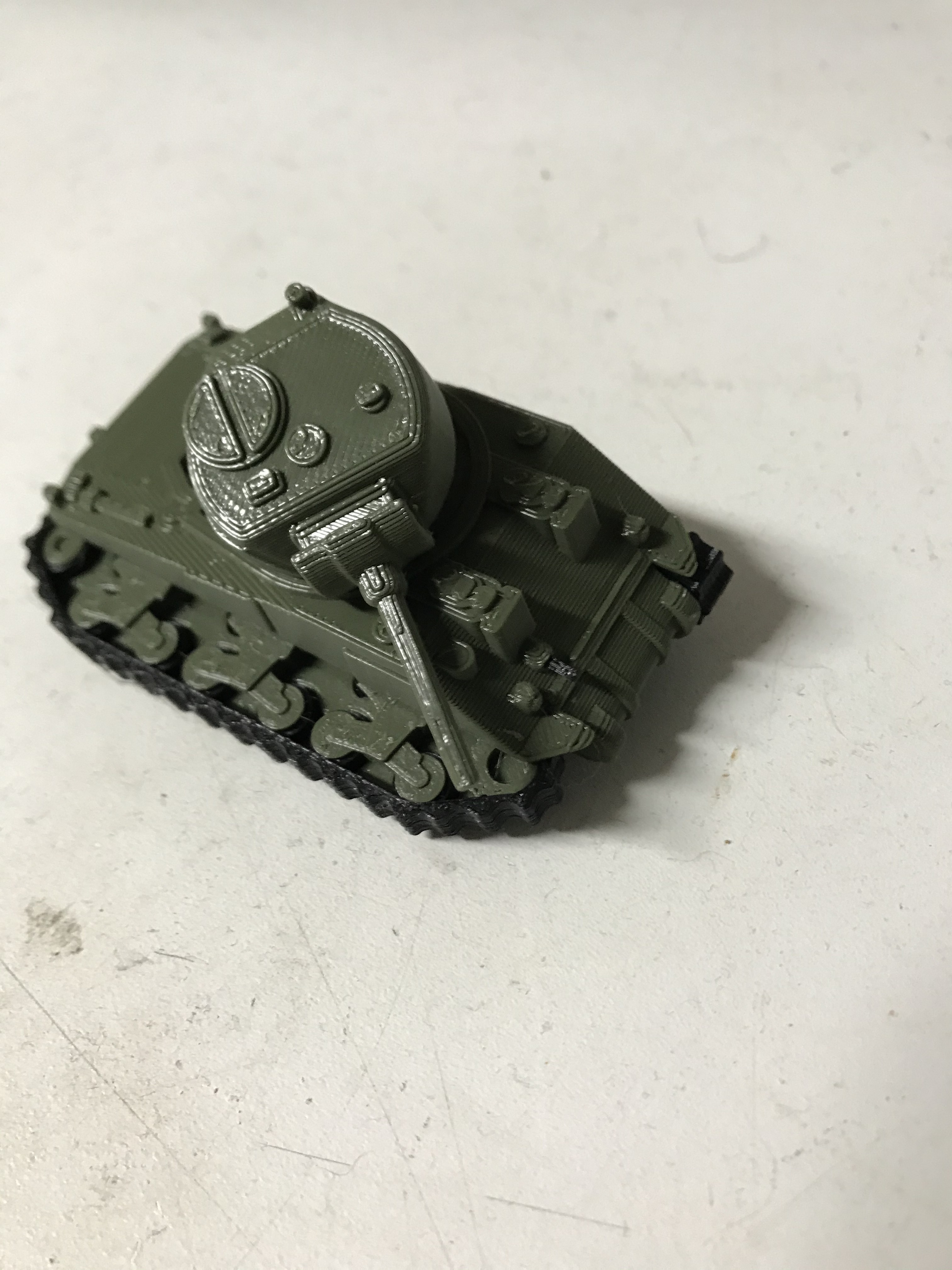 STL file M4 Sherman tank 🪖・Design to download and 3D print・Cults
