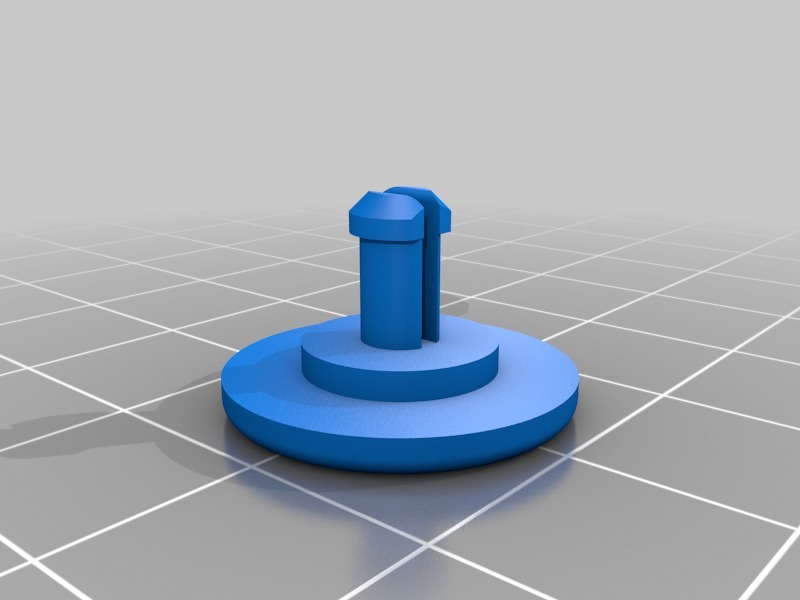 Free 3D file Snap In Pin for Death Gun (Half) Mask・3D printer model to ...