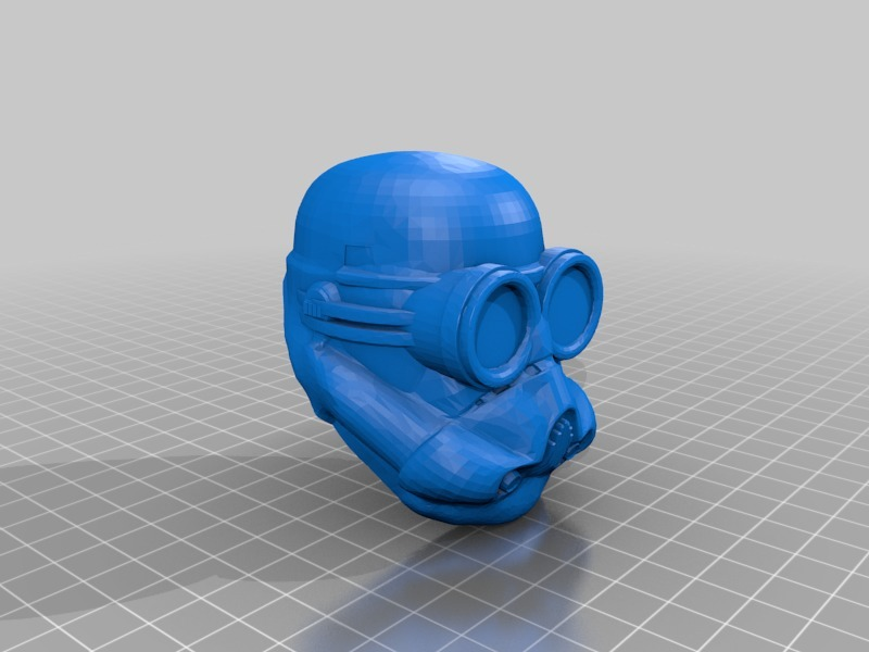 Free 3D file Storm Trooper head (for Miniotaurus)・3D print design to ...