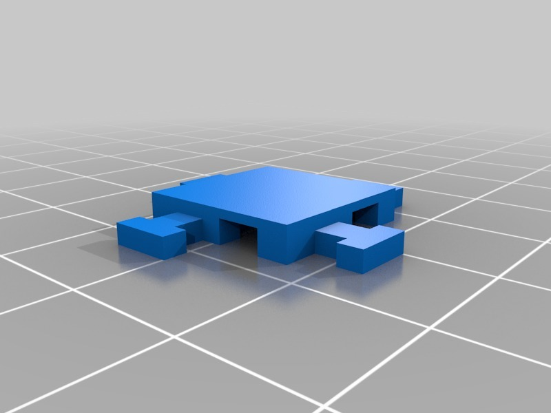Free 3D file "Universal" jigsaw piece, connects with itself on every ...