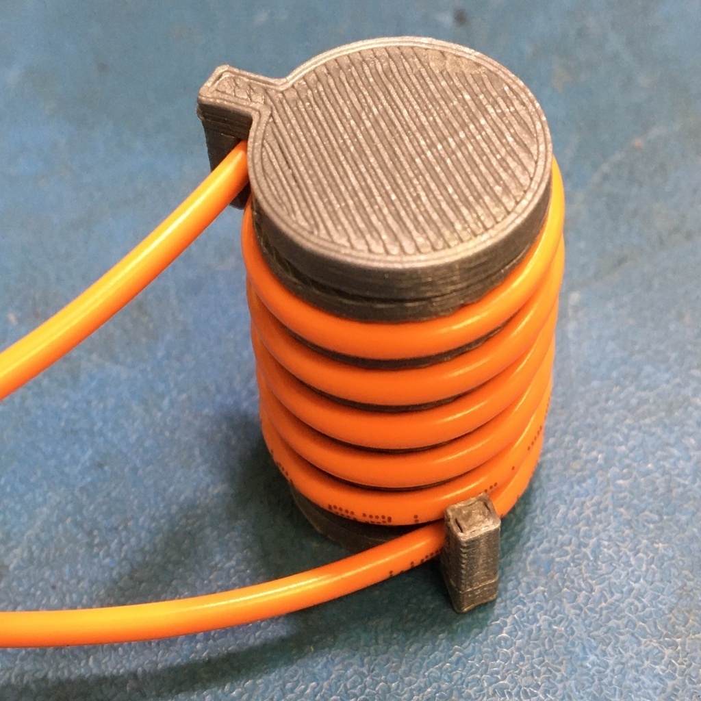 Free 3D file Fiber Optic Cable .7" 5 Turn Mandrel 🔌・3D print design to ...