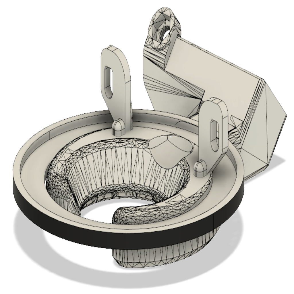 Free 3D file I3 Mega 5015 duct fan cooler with 80mm LED ring・3D ...