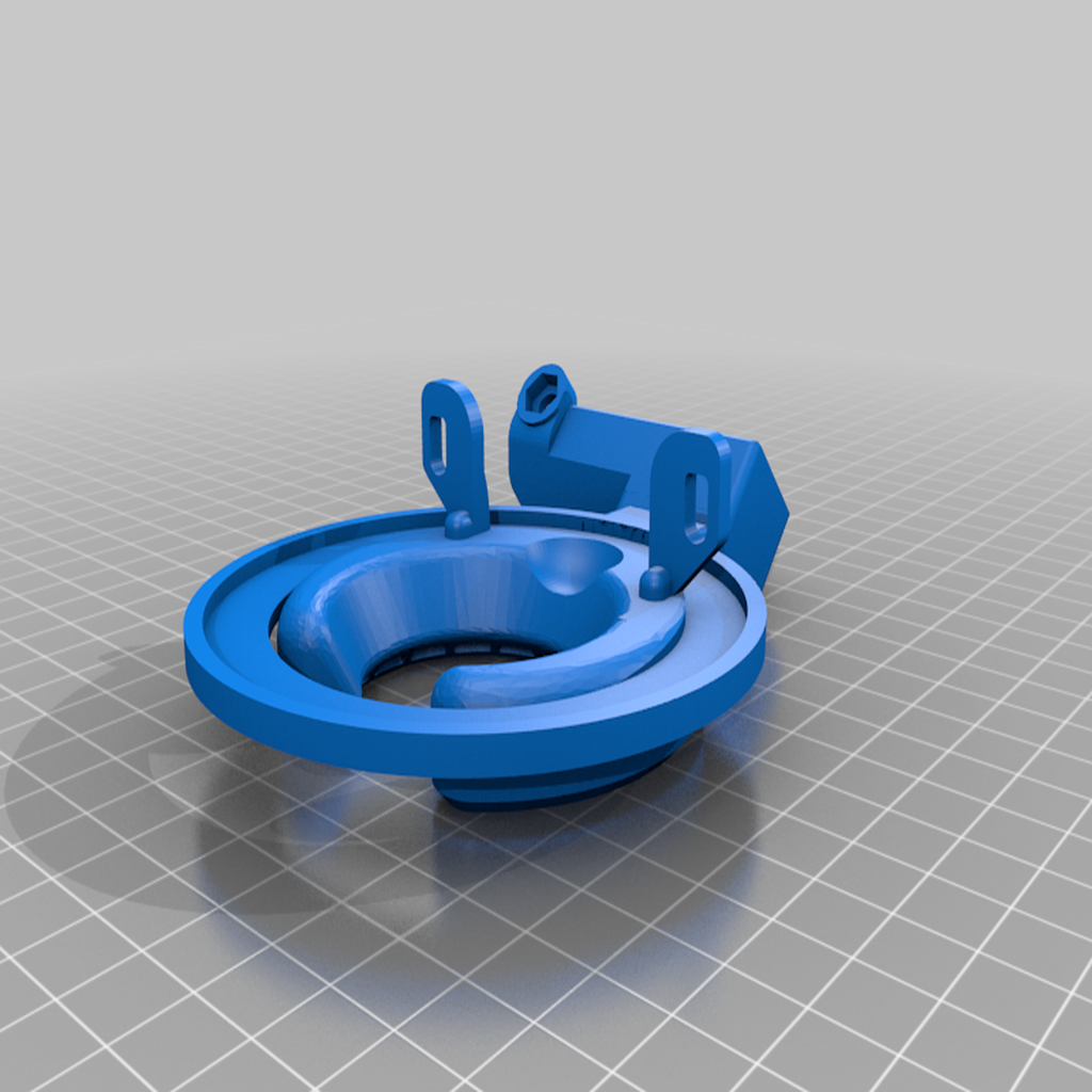 Free 3D file I3 Mega 5015 duct fan cooler with 80mm LED ring・3D printing idea to download・Cults