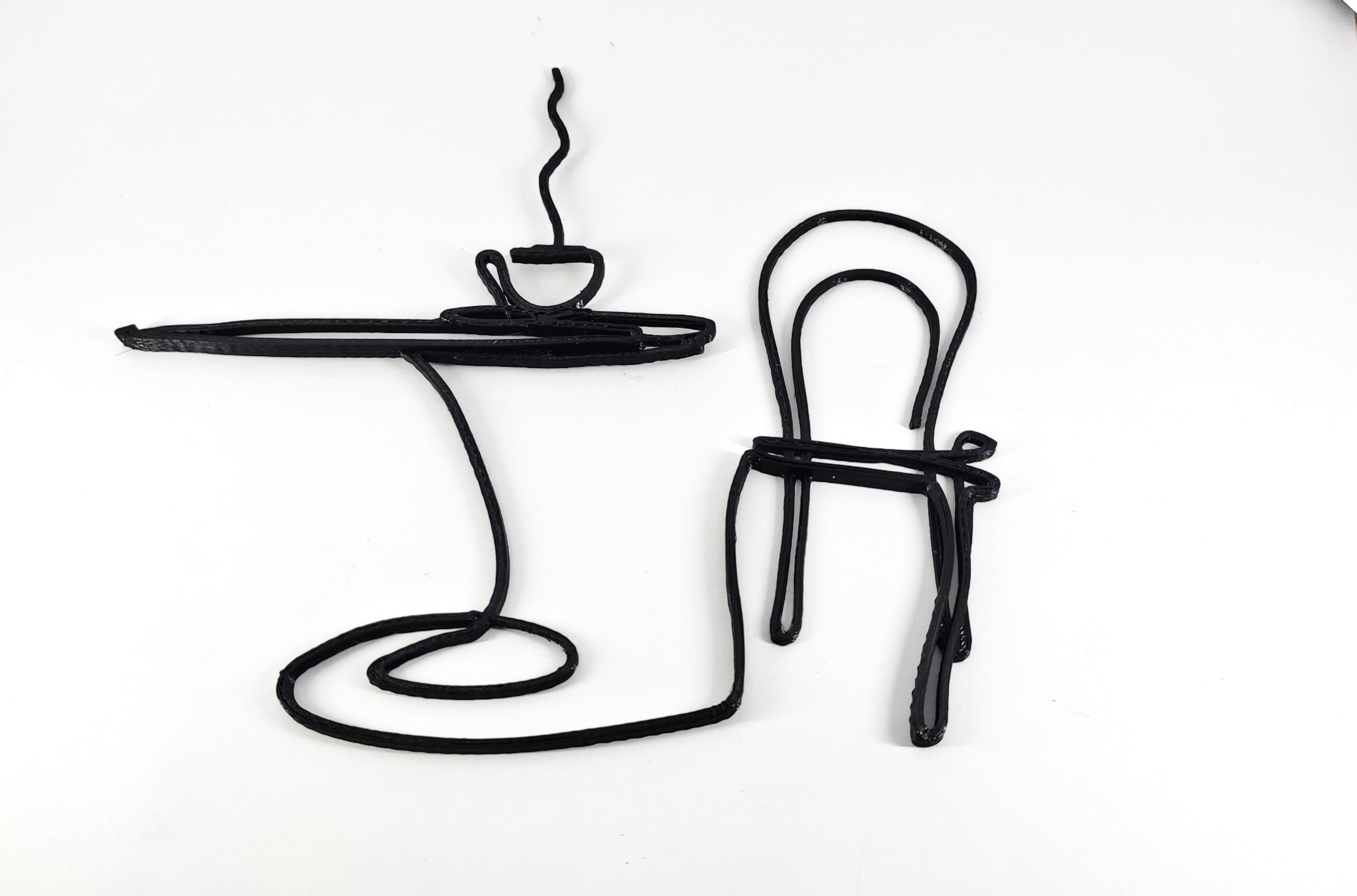 Free STL file Decorative coffee wall art ☕・Design to download and 3D ...