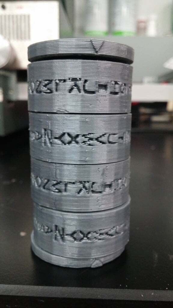 Free STL file Simple Da Vinci's Cryptex・3D printing idea to download・Cults