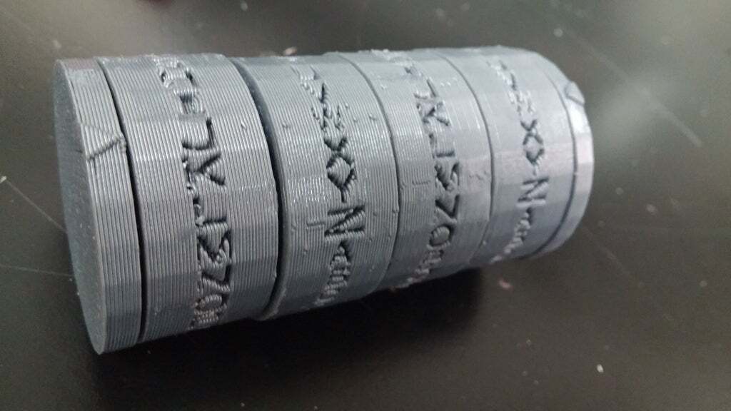 Free STL file Simple Da Vinci's Cryptex・3D printing idea to download・Cults