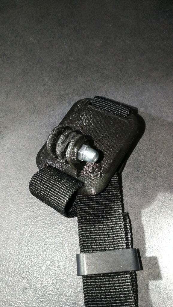 STL file STRAP MOUNT - GoPro Hero 6 / 5 🎲・3D printable model to ...
