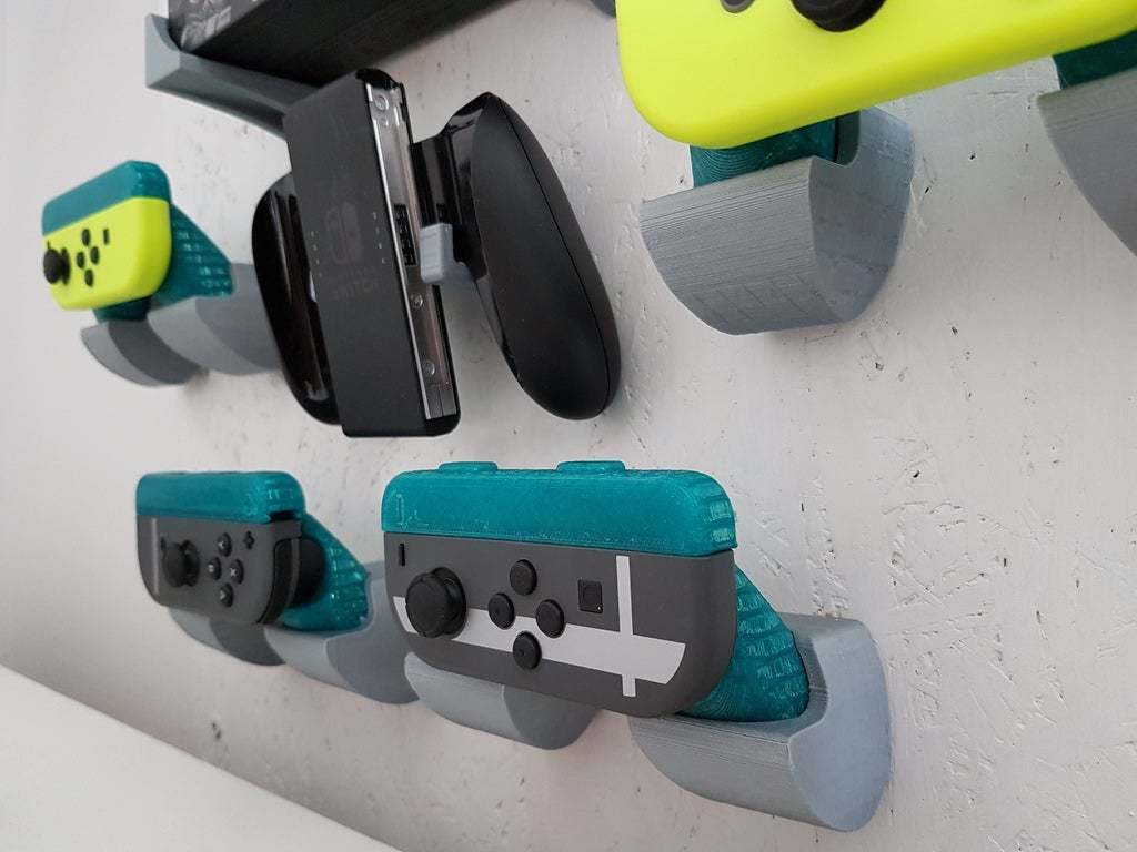 Free STL file Nintendo Switch Joycon Grip Wallmount・3D print design to ...