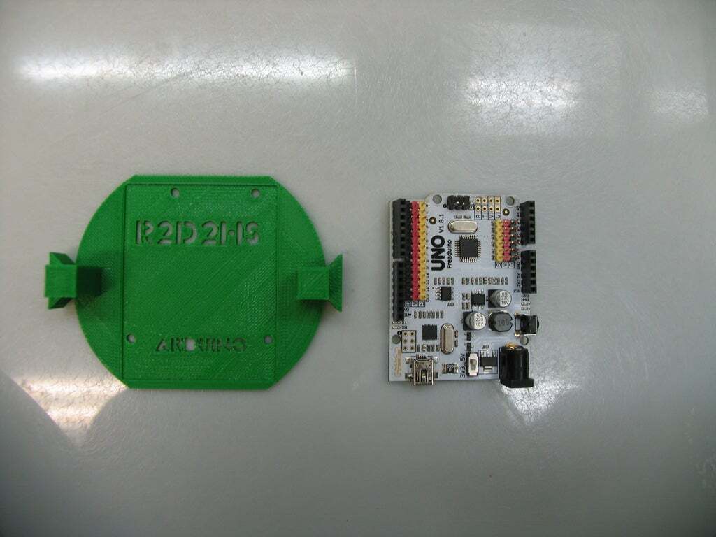 Free STL file r2d2 + arduino 🤖・Model to download and 3D print・Cults