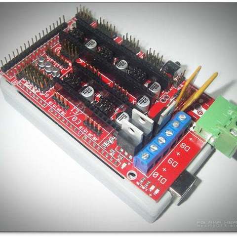 Download free 3D printer designs Arduino Mega snug case ・ Cults