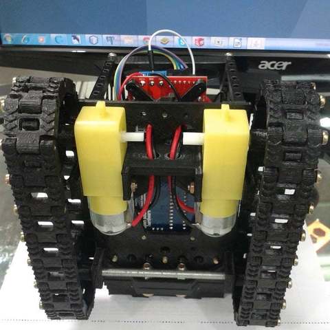 Download free 3D print files Tank Scratch Arduino ・ Cults
