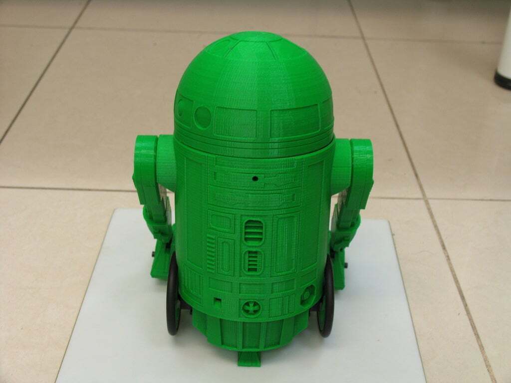Free STL file r2d2 + arduino 🤖・Model to download and 3D print・Cults