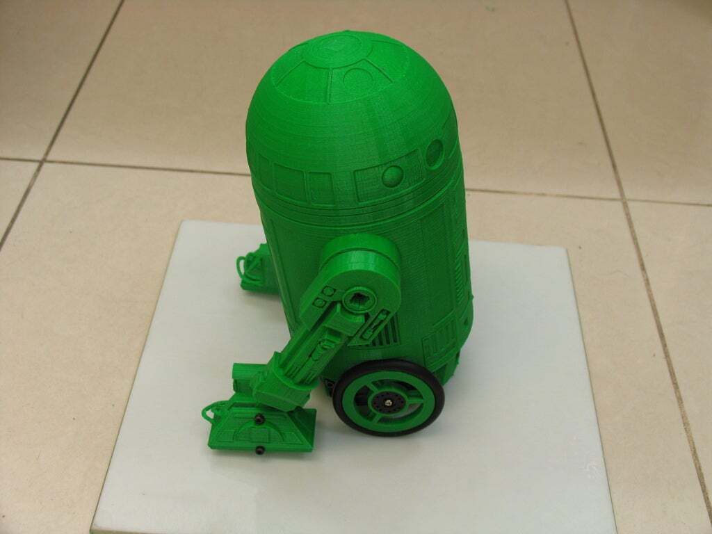 Free STL file r2d2 + arduino 🤖・Model to download and 3D print・Cults