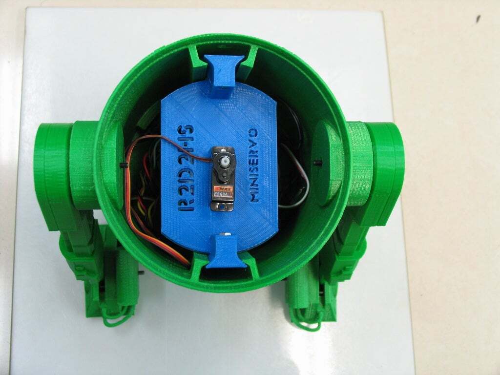 Free STL file r2d2 + arduino 🤖・Model to download and 3D print・Cults