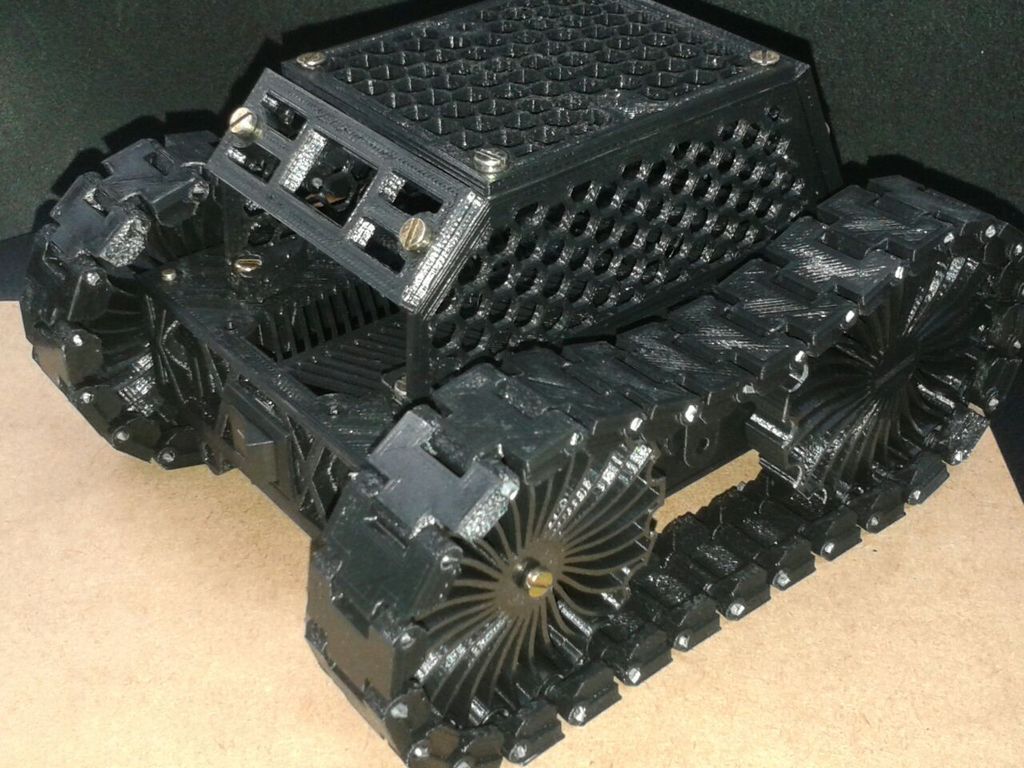 Archivo STL gratis TANK COMPACTO UNO (Arduino) 🪖・Plan de la impresora ...