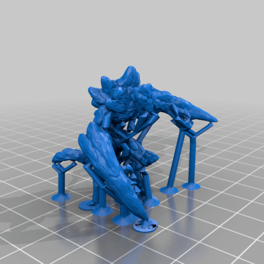 Download free STL file Gloomhaven Frost Demon - Pose Remix • Template ...