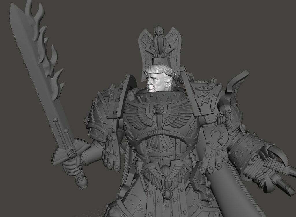 Free STL file The Trumperor 👽・3D printer design to download・Cults