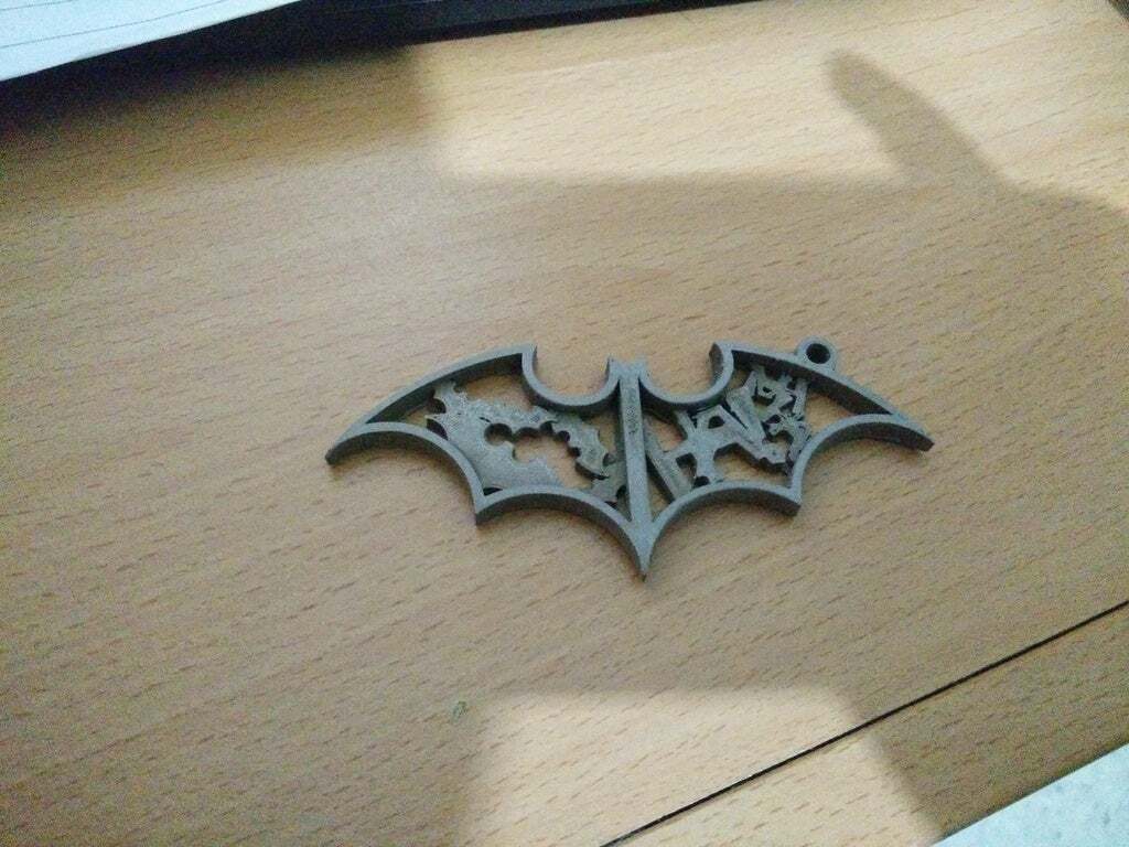 Free STL file Batman Keychain・3D printable design to download・Cults