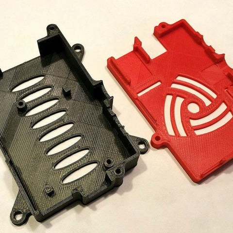 Download free 3D printing designs Raspberry Pi (Model B) case with 75mm ...