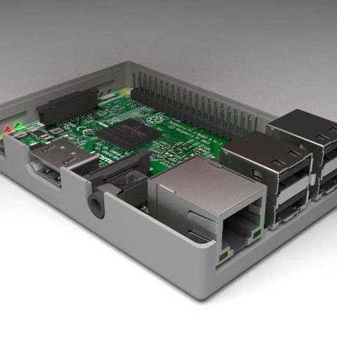 Download free STL file Raspberry Pi Snug Case • 3D printable design ・ Cults