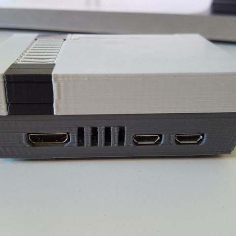 Download free STL file Mini(er) NES Raspberry Pi ZERO Case • 3D ...