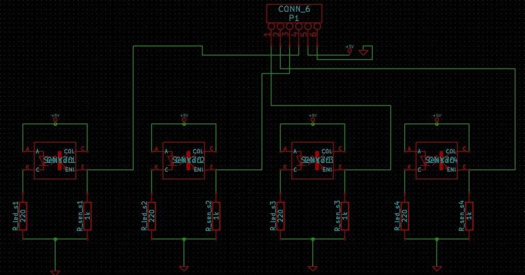 Free 3D file CNY70 sensor array for printbots [Git repo]・3D print ...