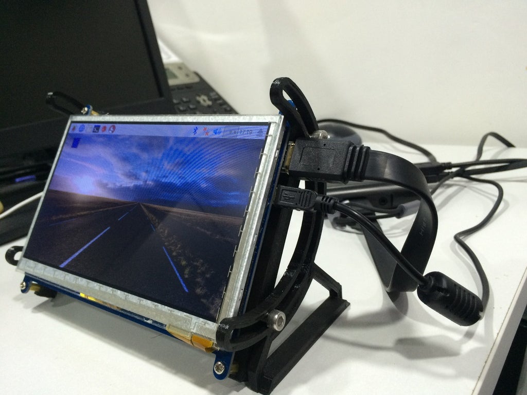 Free STL file 7" LCD Monitor Mount・3D printer model to download・Cults