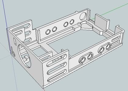Free STL file badBrick - bbBBAUR3PLXPIRBase, PLX PIR + Arduino Base ...