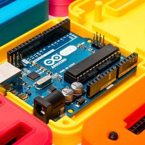 Download free STL file 3D Printed Case for Arduino Uno, Leonardo. • 3D ...