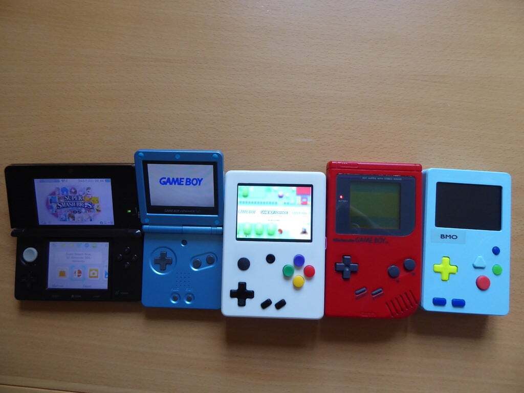 Free STL file Portable Raspberry Pi game console 🎮・3D printer design to ...