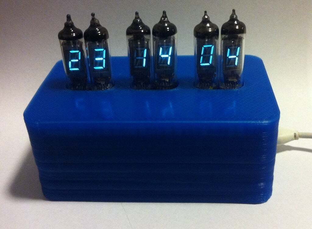 Free STL file IV-3 Tube clock case・3D print object to download・Cults