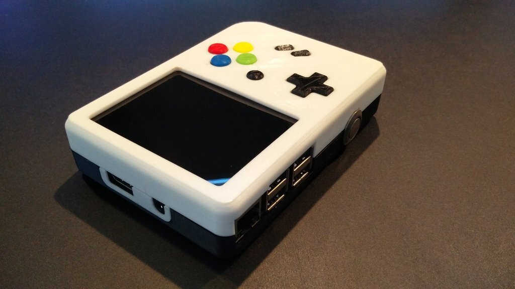Free STL file Super Pi Boy - Raspberry Pi 3 Game Boy・3D printer design ...