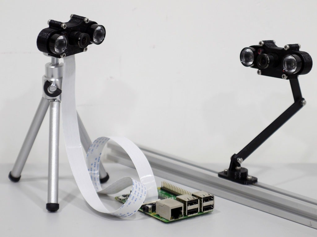 Free STL file Raspberry Pi Camera Case and Mount for Mini Kossel・3D ...