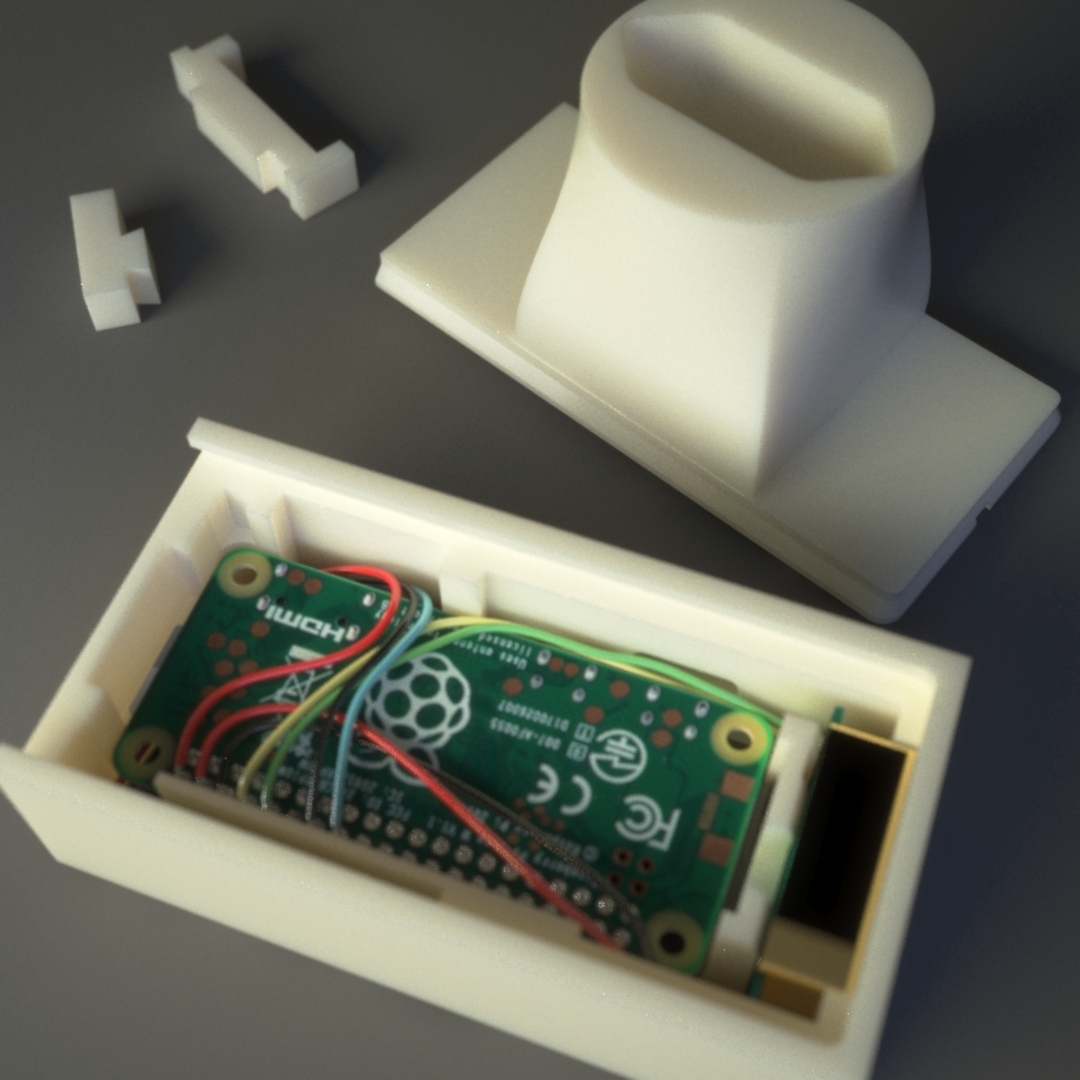 Free OBJ file PiTs housing for Co2 and particulate matter measurement 📱 ...