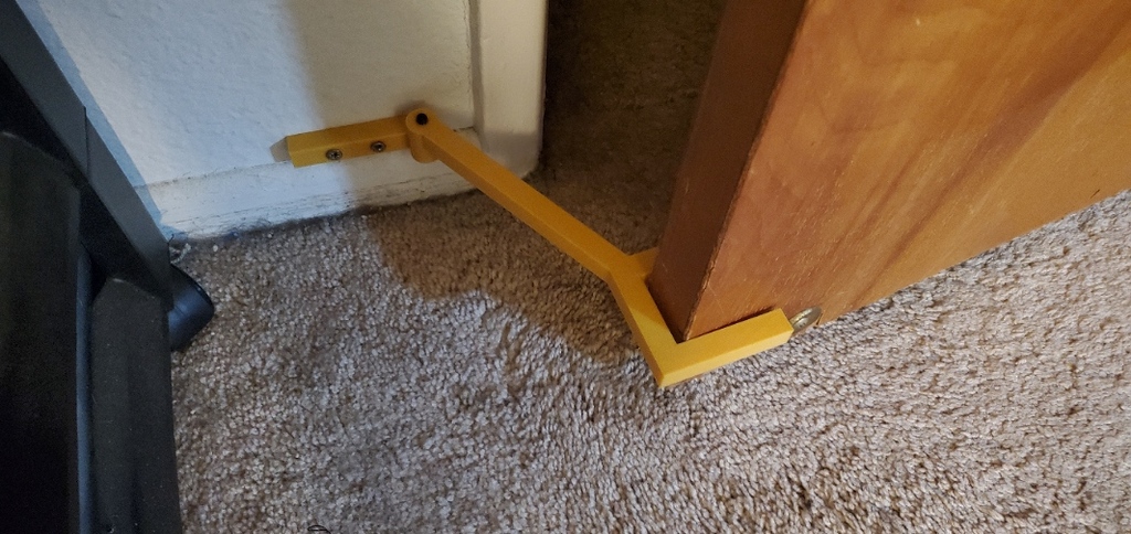 Free 3D file Door stop w/ 5 inch opening・3D print object to download・Cults