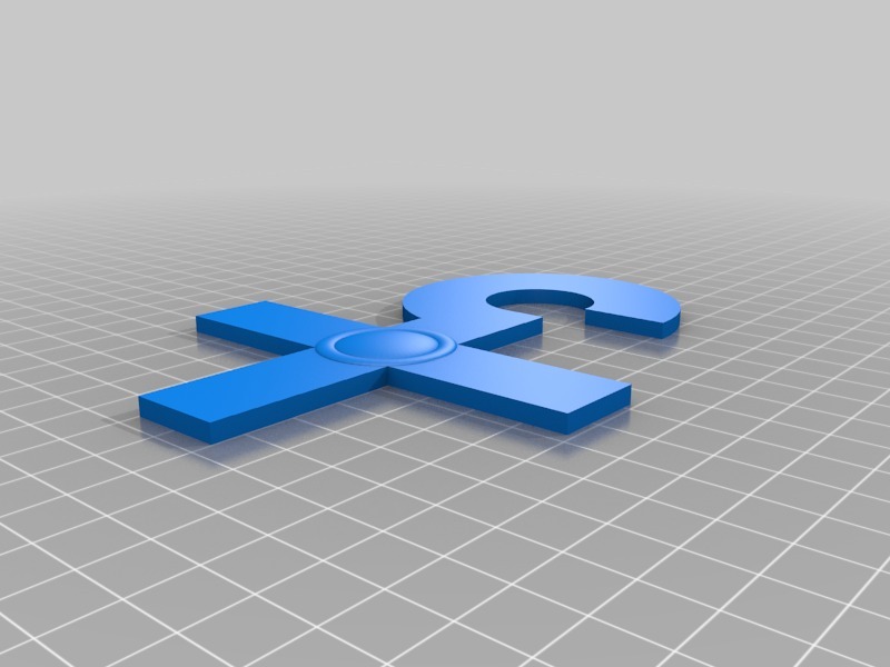 Free 3D file Blue Oyster Cult logo v1 wall decoration・3D printable ...