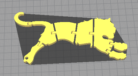 STL file FLEXI TIGER 🐅・3D print object to download・Cults