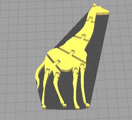 STL file Flexi Giraffe・3D printer design to download・Cults