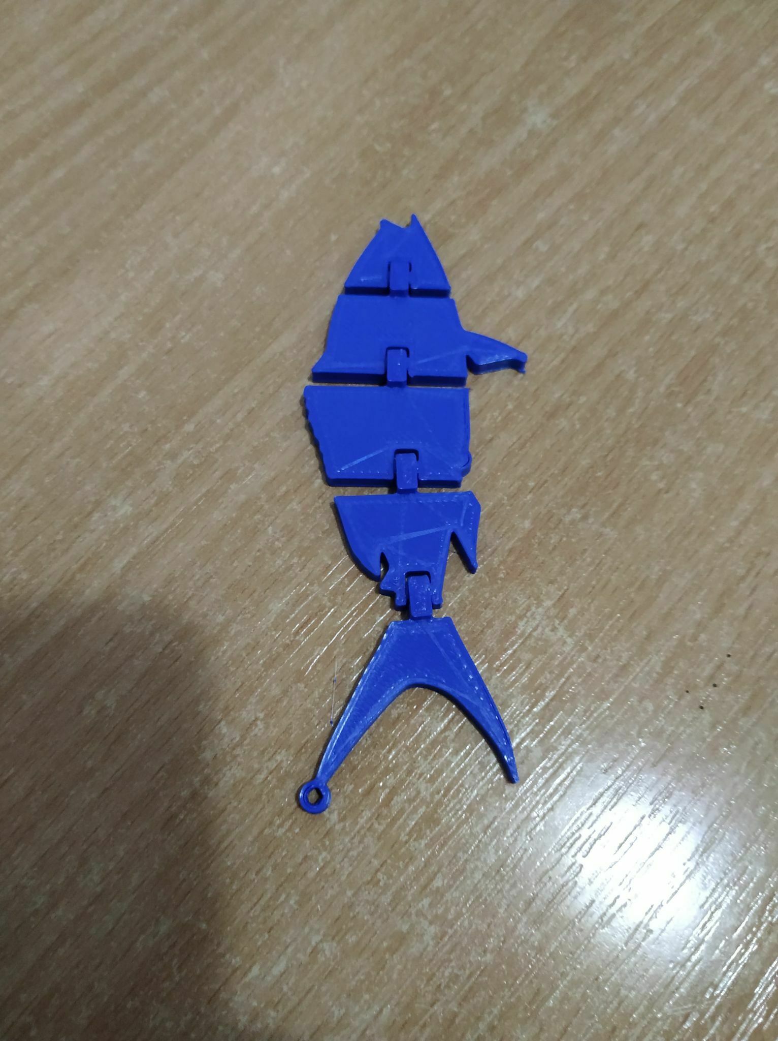 STL file Flexi fish keychain・3D printing design to download・Cults