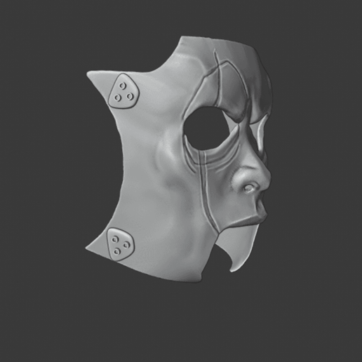 Download STL Jim Roots 'We Are Not Your Kind' mask ・ Cults