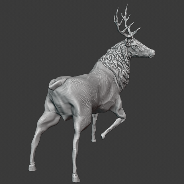 Free 3D file Stag Trophy 🏆・3D printer design to download・Cults