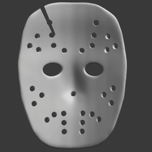 Download 3D printer files Jason Voorhees Mask ・ Cults