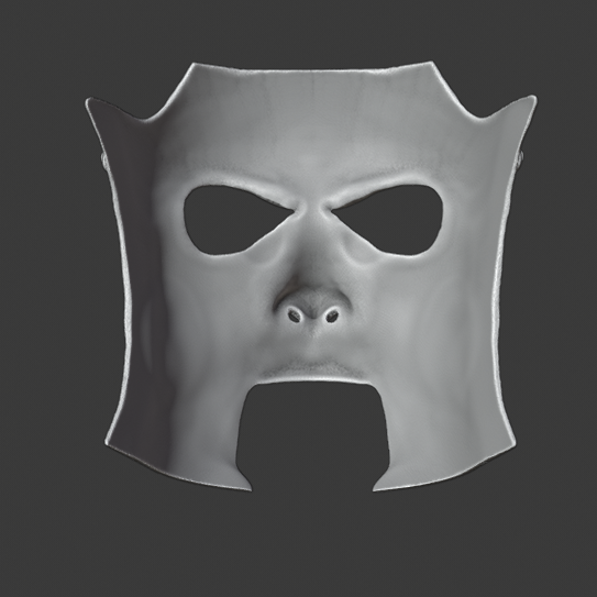 STL file Jim Roots 'We Are Not Your Kind' mask 👽・3D print object to ...