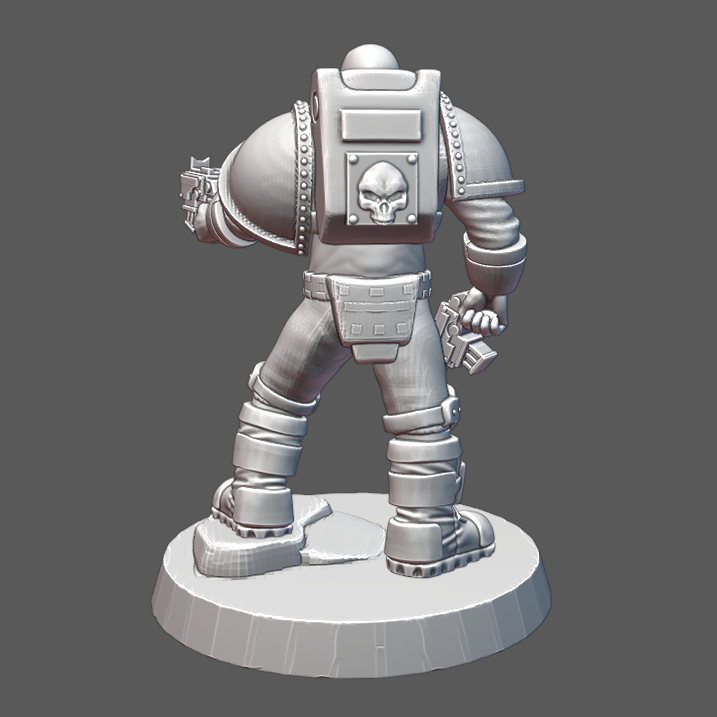 Free STL file Marine Scout ⚔・3D print design to download・Cults