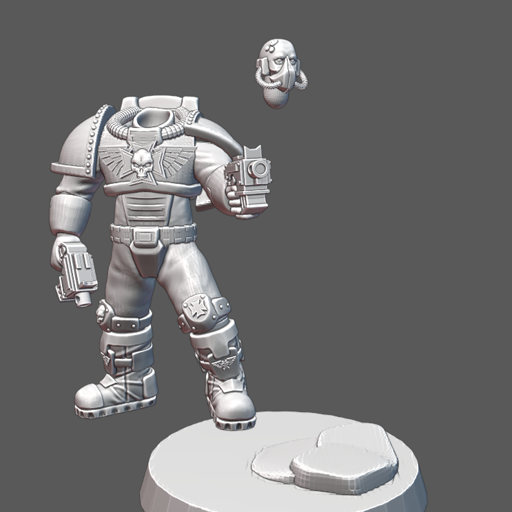 Free STL file Marine Scout ⚔・3D print design to download・Cults