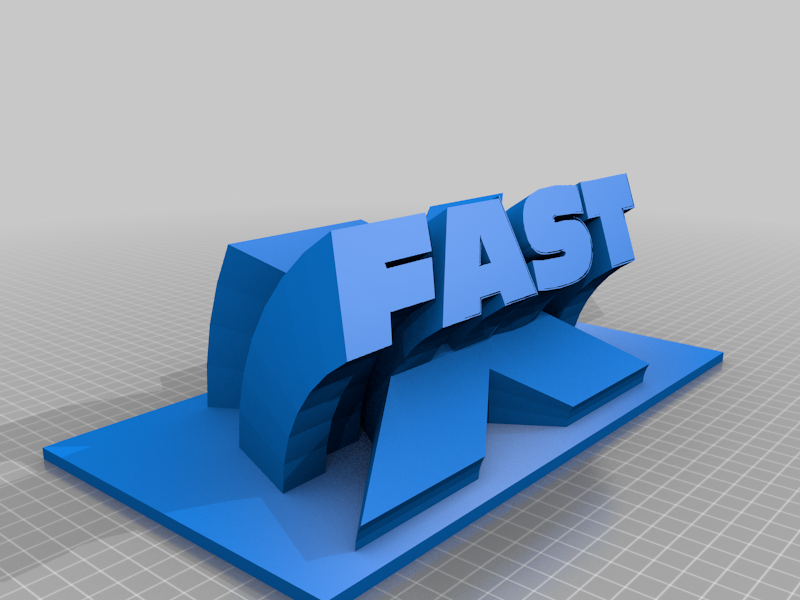 Free 3D file Fast X・3D printing design to download・Cults
