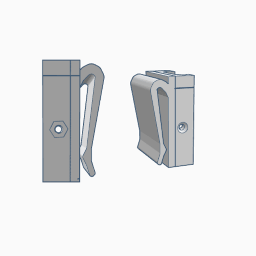 Download 3D printer files RIS rail molle clip mount ・ Cults