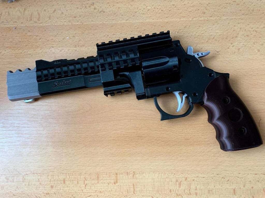 Free STL file Picatinny Accessory Rail for DeSteiner's Revolver 🔫・3D ...