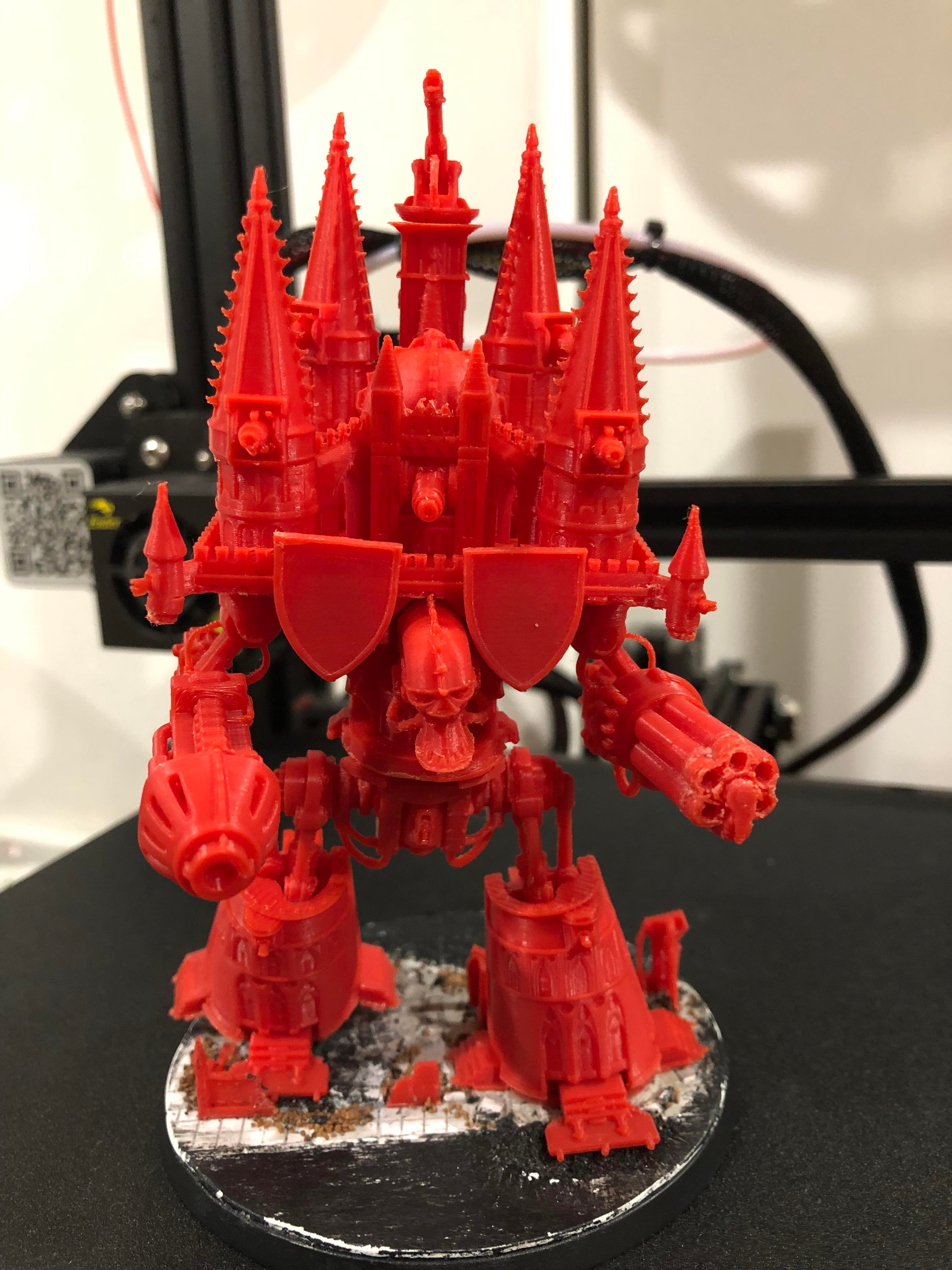 3D printed Titan Imperator • made with Ender 3 Pro・Cults