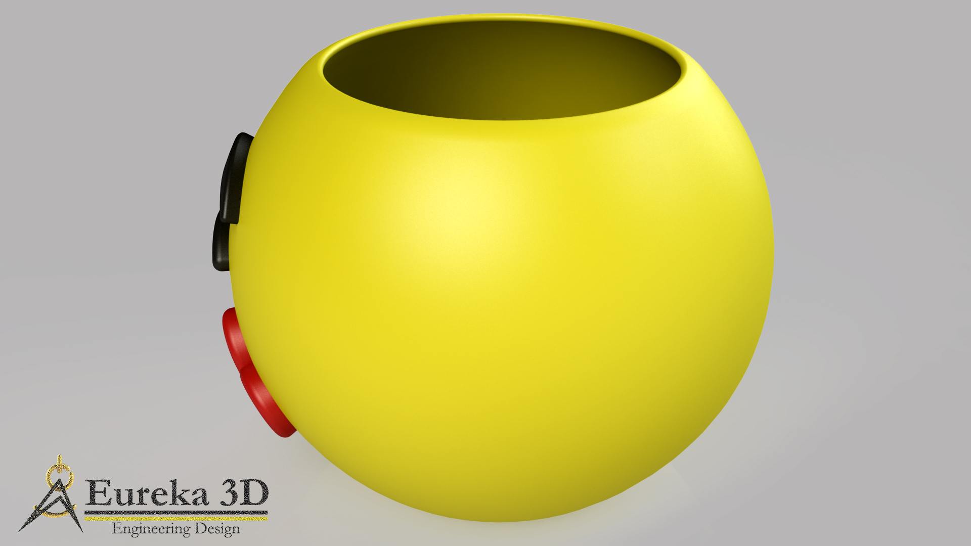 STL file Cute Emoji pot, model 6 🪴・Model to download and 3D print・Cults
